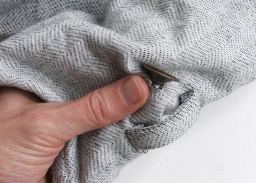 Fix a Ripped Out Button (or Other Small Hole) | Tasha Miller Griffith