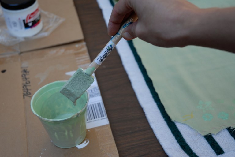 Stamping on Fabric – With Hand Carved Stamps and Household Objects ...