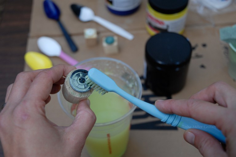 Heat Setting Fabric Ink, and “Green” Printing | Tasha Miller Griffith