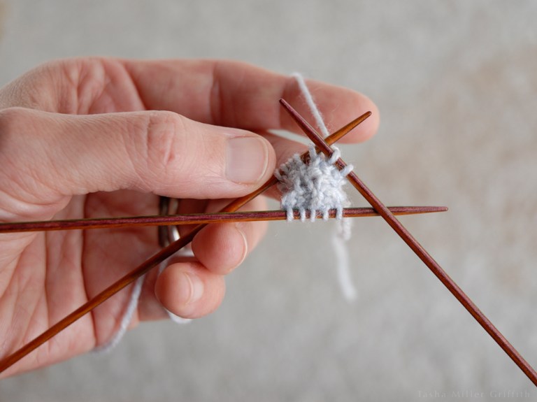 Make Your Own Tiny Hand-Knit Cover Buttons | Tasha Miller Griffith