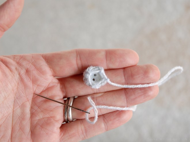 Make Your Own Tiny Hand-Knit Cover Buttons | Tasha Miller Griffith