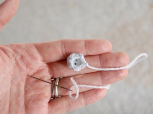 Make Your Own Tiny Hand-Knit Cover Buttons | Tasha Miller Griffith